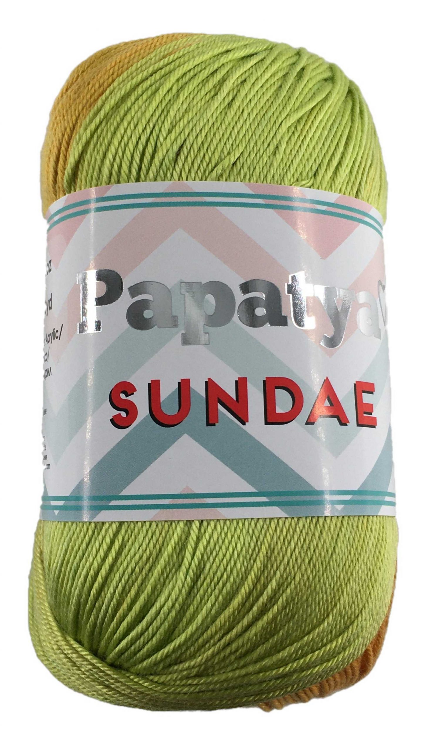 Papatya Sundae 100g 4 ply Shade 10 - Neil the Knit